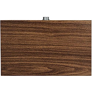 Crosley CR3501A-WA Fleetwood Bluetooth FM Clock Radio and CD Player, Walnut