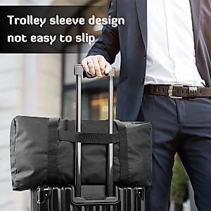 INFANZIA Duffel Travel Sports Equipment Bag, Long Luggage Bag with Upgrade Zipper Water Resistant, Extra Large Foldable Storage Bag for Camping, Tent, Tripod, Fishing(24x12x12 inch,1PCS)