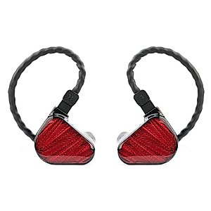 Fanmusic TRUTHEAR x Crinacle Zero:RED Dual Dynamic Drivers in Ear Headphone with 0.78 2Pin Cable