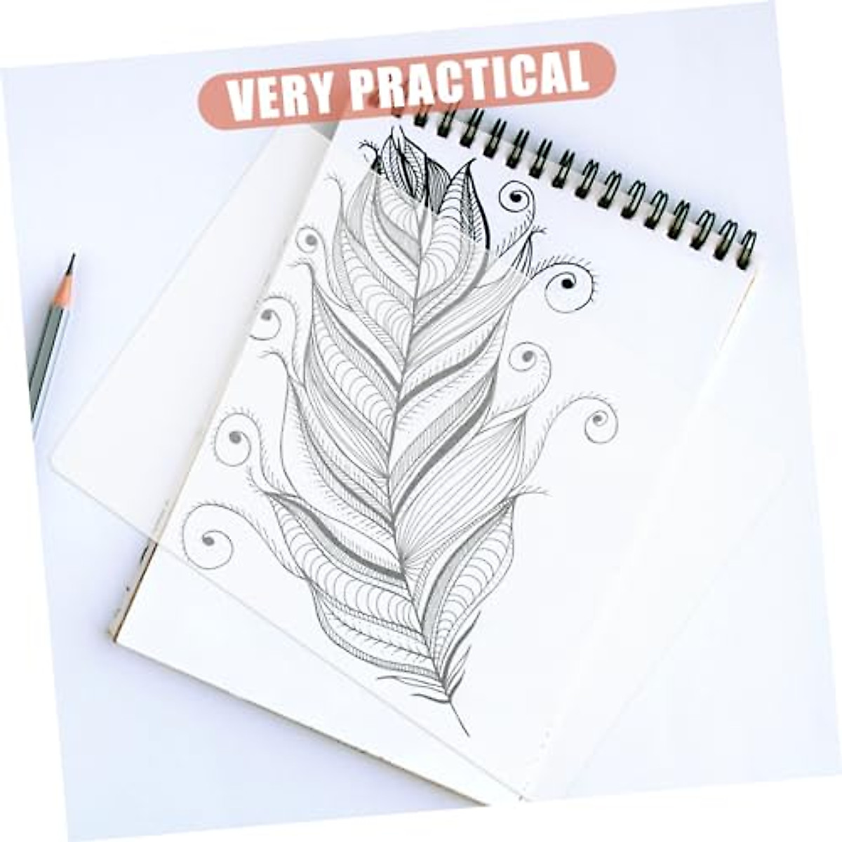KALLORY 10pcs Copying Board Drawing Board 3D Drawing Paper Templates 3D Printing Pen Mat Painting Mat Basic Template Drawing Tool Plastic