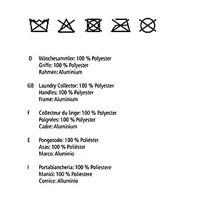 Wenko Trio Laudry bag, Gray