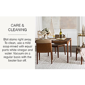 Jaipur Living Soft 8x8 Square Area Rug, Abstract, White/Ivory