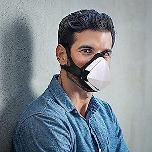 Belovedone Personal Wearable Air Purifiers Smart Electric Respirator Reusable Portable Rechargeable Purifier for Men Women (Deluxe Plus, White)