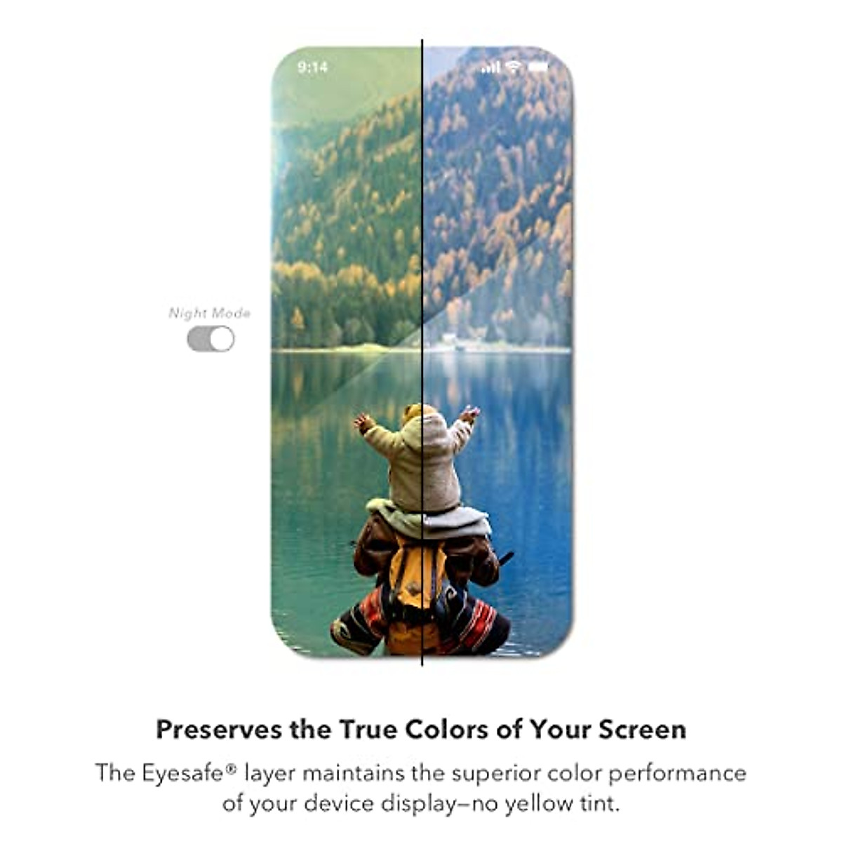 ZAGG InvisibleShield Glass Elite VisionGuard Screen Protector for Apple iPhone 14 Plus/ 13 Pro Max - 5X Stronger, Blue-Light Protection, Anti-Fingerprint Technology, Easy to Install