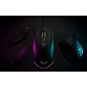 Venatos Swapper Pro - Fully Customizable Gaming Mouse | PixArt PMW3389 | Paracord Cable | 16000 DPI