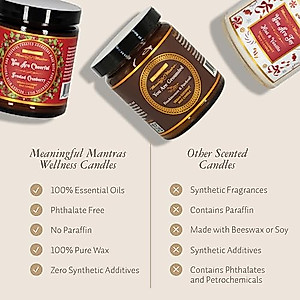Meaningful Mantras Snickerdoodle Cookie Aromatherapy Fall Candle 8oz