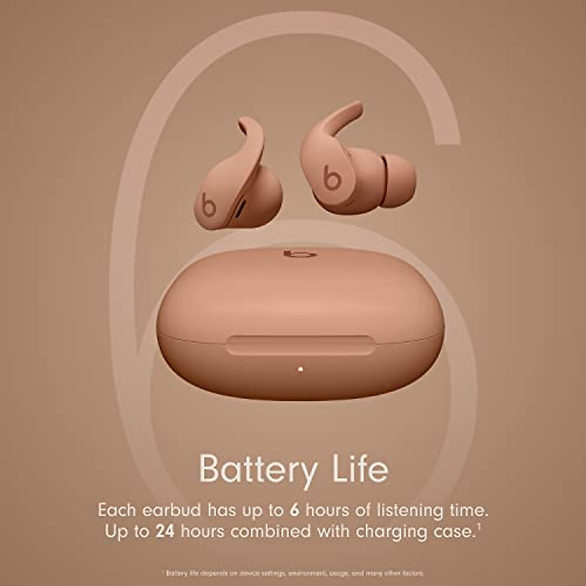 Beats Fit Pro x Kim Kardashian - True Wireless Noise Cancelling Earbuds - Dune with AppleCare+ (2 Years)