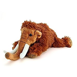 TAMMYFLYFLY Lifelike Woolly Mammoth Plush,13" Mammoth Stuffed Animal,Soft Elephant Plush Toy, Stuffed Toy,Cuddly Toys (30cm)