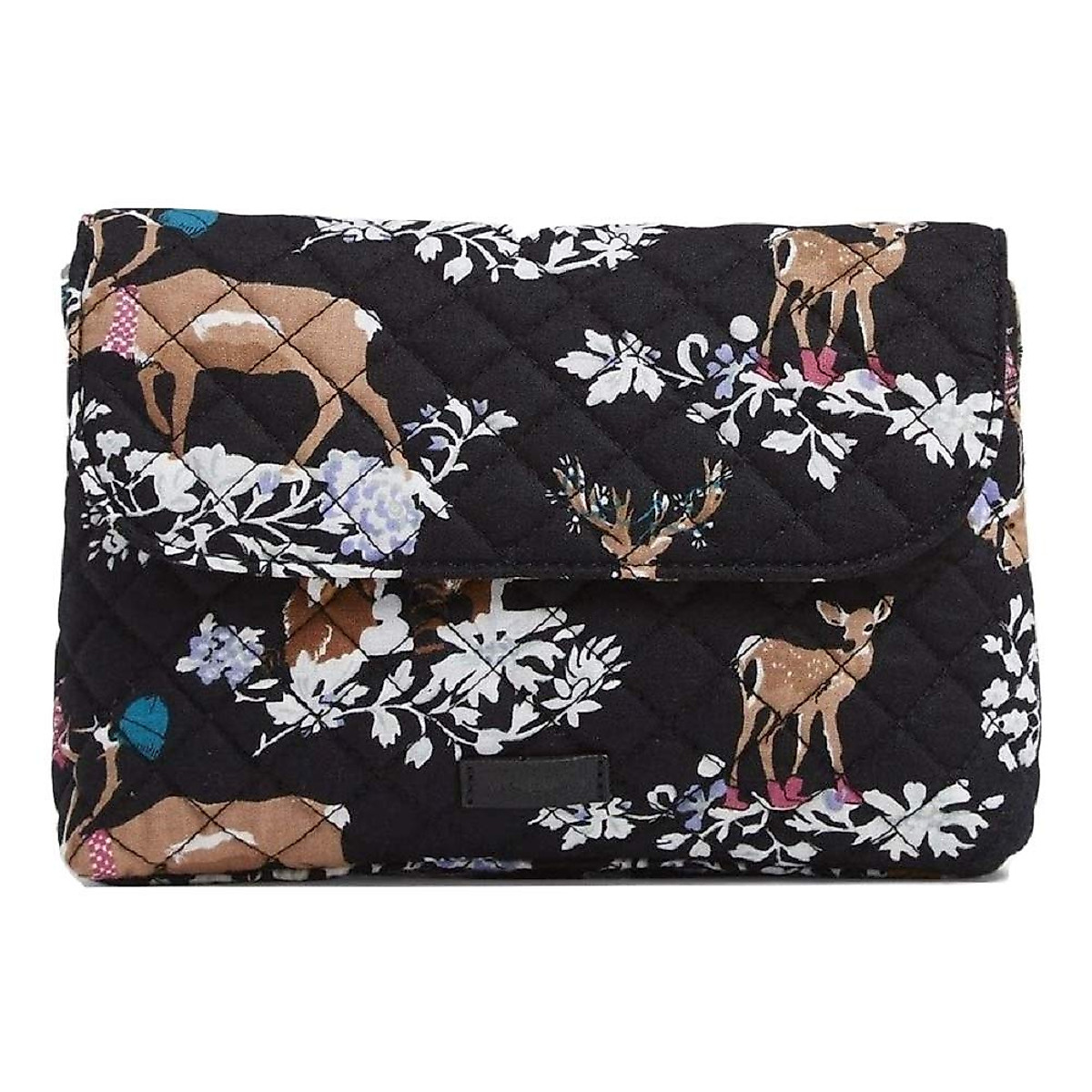 Vera Bradley Brush and Cosmetic Case in Merry Mischief