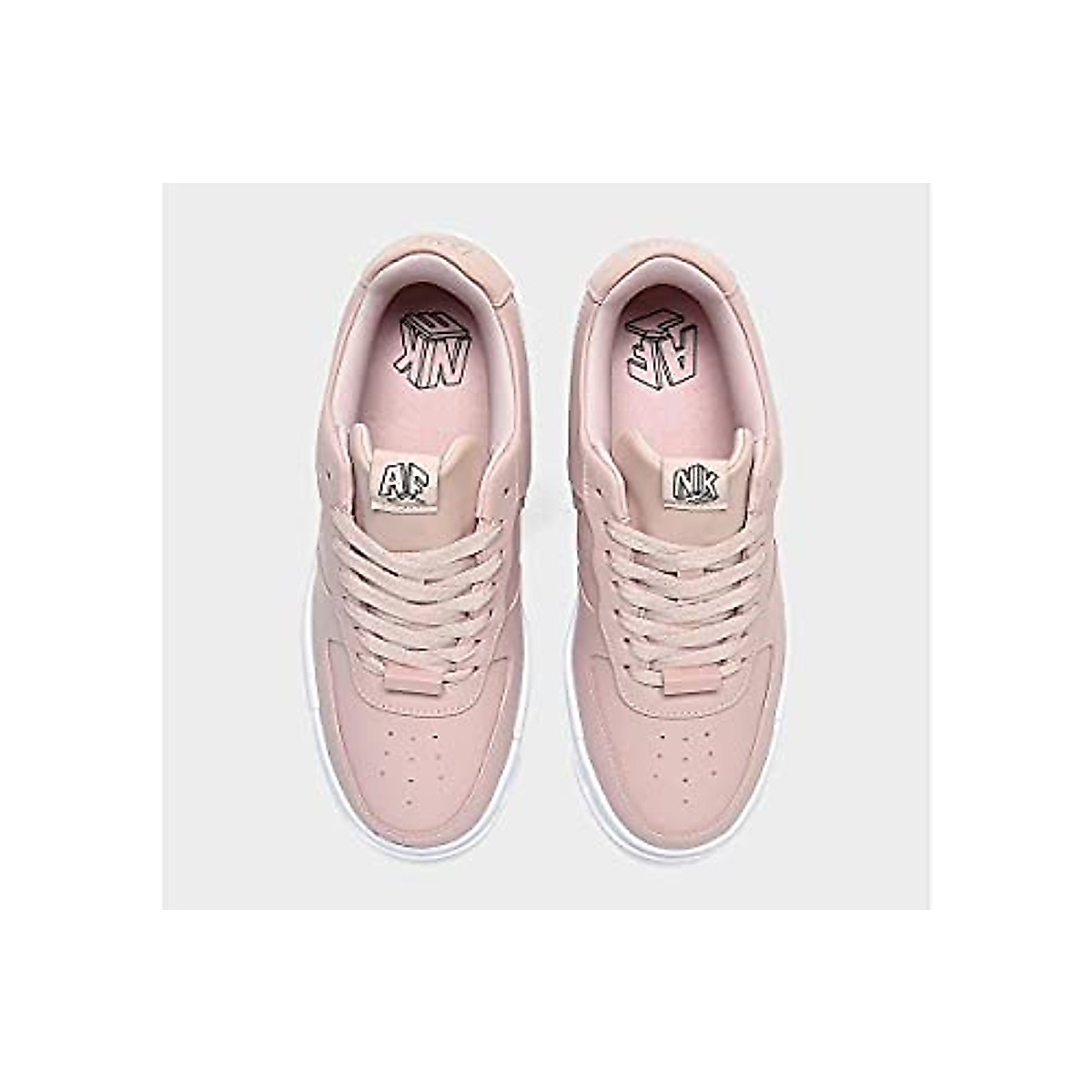Nike Women's Air Force 1 Pixel Casual Fashion Sneaker Ck6649-001, Particle Beige/Black/White/Particle Beige, 8.5