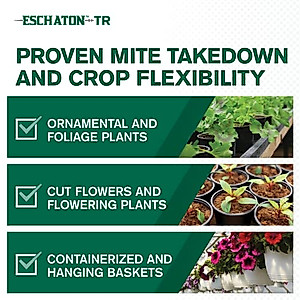 Eschaton TR Greenhouse Fogger (2oz Can) by Atticus (Compare to Beethoven) - Total Release Etoxazole Insecticide/Miticide - Kills Mites and Suppresses Whiteflies