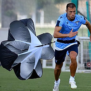 JEELAD Speed Training Resistance Parachute Running Chute Power for Football Overspeed Training