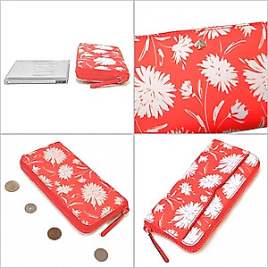 Kate Spade Jae Nylon Large Continental Wallet (Wild Blossom)