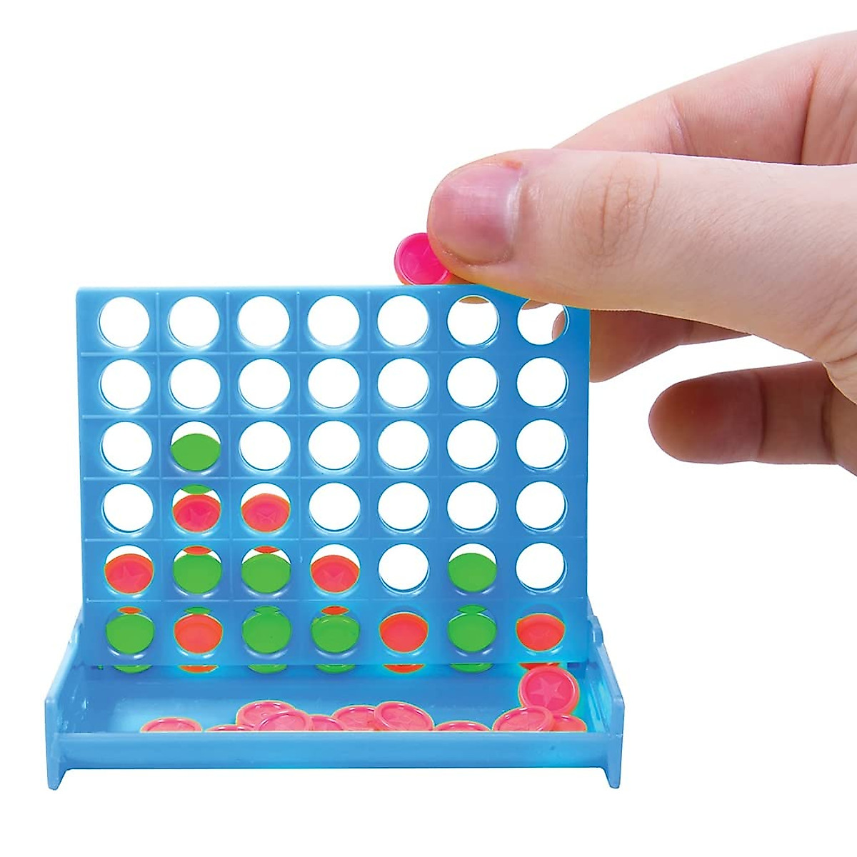 iscream (Probably) The World's Smallest 4-in-A-Row Game with Tiny Drop-in Grid
