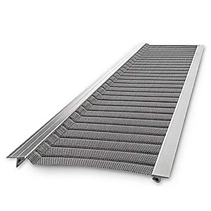 Stainless Steel Micro-Mesh, Raptor Gutter Guard: A Contractor-Grade DIY Gutter Cover That fits Any roof or Gutter type-48ft to a Box and fits a 5" Gutter.