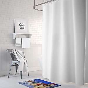 Caroline's Treasures Wheaten Terrier Christmas Machine Washable Memory Foam Mat doormats, Multicolor