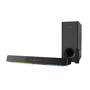 Creative Sound Blaster Katana V2 RGB True 5.1 Multi-Channel Gaming Soundbar with Subwoofer, ft. Tri-Amplified 5-Driver Design and Super X-Fi Technology, SXFI Battle Mode