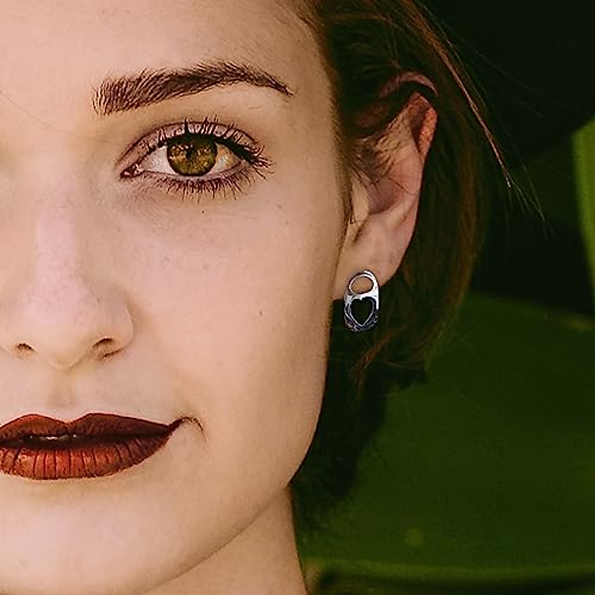 Beer Earrings for Women -Soda Tab Earrings-Sterling Silver Solid-Unique Earrings for Women-Soda Can Tab Earrings-Sahma