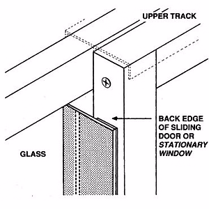 Sliding Glass Door Draft Stopper | Energy-Efficient Weatherstripping for Sliding Door Pet Panels | Dog and Cat Door Compatible | Universal Fit & Easy Installation | White, 81" Length