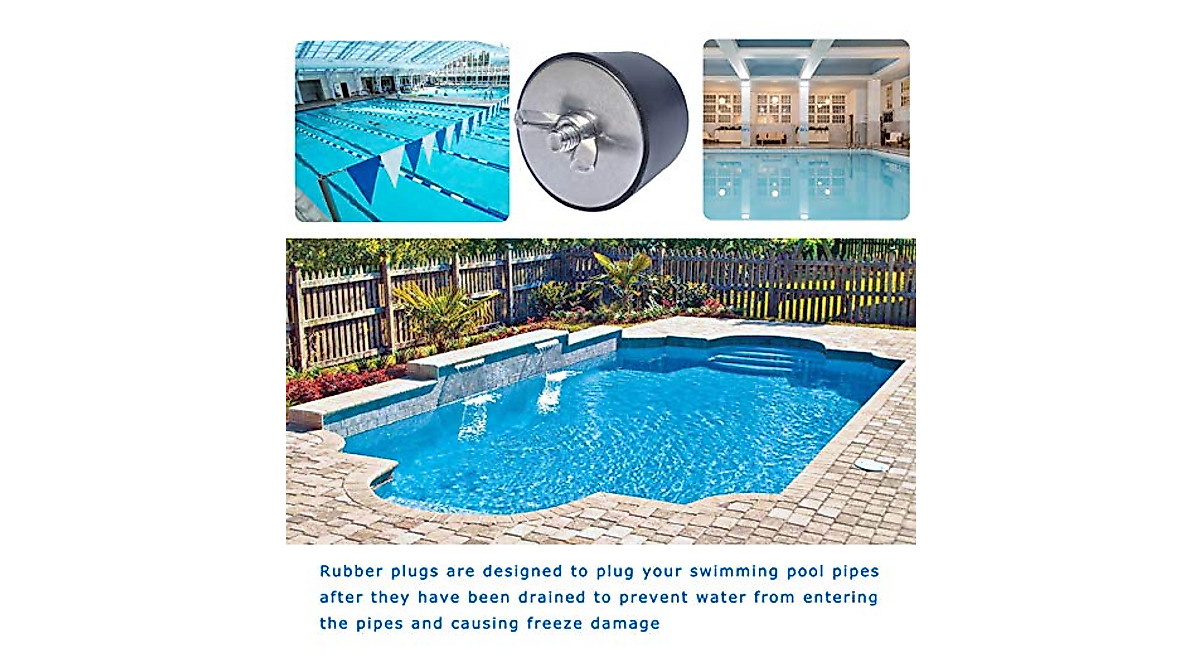 Pool Winterizing Plugs 1.25" to 1.5" - Seal & Protect Your Pool Plumbing