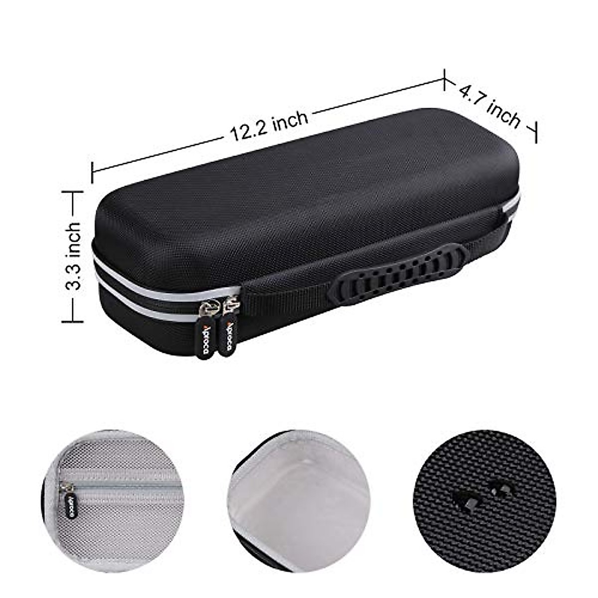 Aproca Hard Storage Travel Case, for Canon ImageFORMULA R10 / ImageFORMULA P-215II Portable Document Scanner