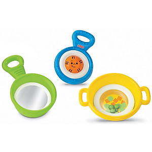 Fisher-Price Brilliant Basics Stack & Nest Pots & Pans