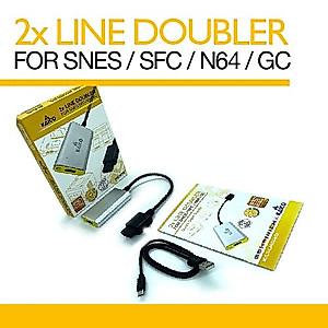 Kaico Nintendo 64 HDMI Adapter, N64 to hdmi for Nintendo 64 Super Nintendo, Super Famicom and Gamecube - Supports 2X Line-Doubling - A Simple Plug & Play for Nintendo 64, GC and SNES HDMI Adapter