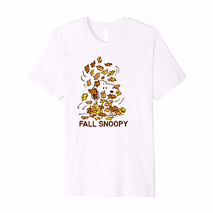 Peanuts - Fall Snoopy Premium T-Shirt