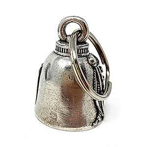 Bravo Bells US Flag Eagle Bell - Biker Bell Accessory or Key Chain for Good Luck on the Road