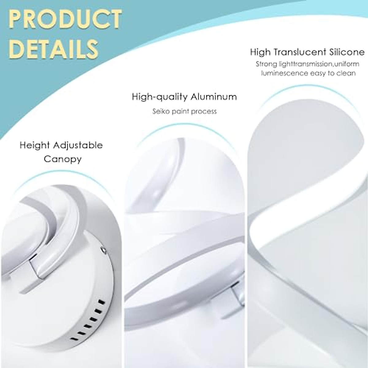 CHYING LED Wall Sconce Modern Spiral Bathroom Wall Light White Wall Lamp 15W Cool White 6500K Indoor Wall Light Fixture for Bedroom Stairs Living Room Hallway