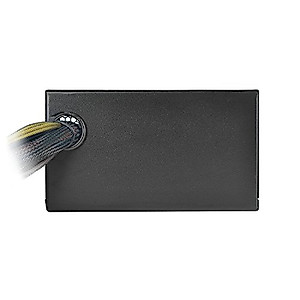 Thermaltake Smart 500W 80+ White Certified PSU, Continuous Power with 120mm Ultra Quiet Cooling Fan, ATX 12V V2.3/EPS 12V Active PFC Power Supply PS-SPD-0500NPCWUS-W