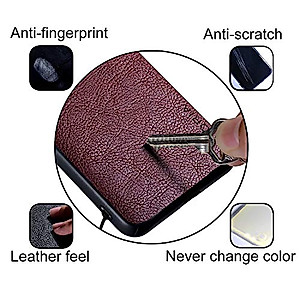 AIORIA for Samsung Galaxy Note 20 Case, 6.7 inch Premium PU Leather Cover Retro Business Design Full Protective case for Samsung Note 20 (Brown)