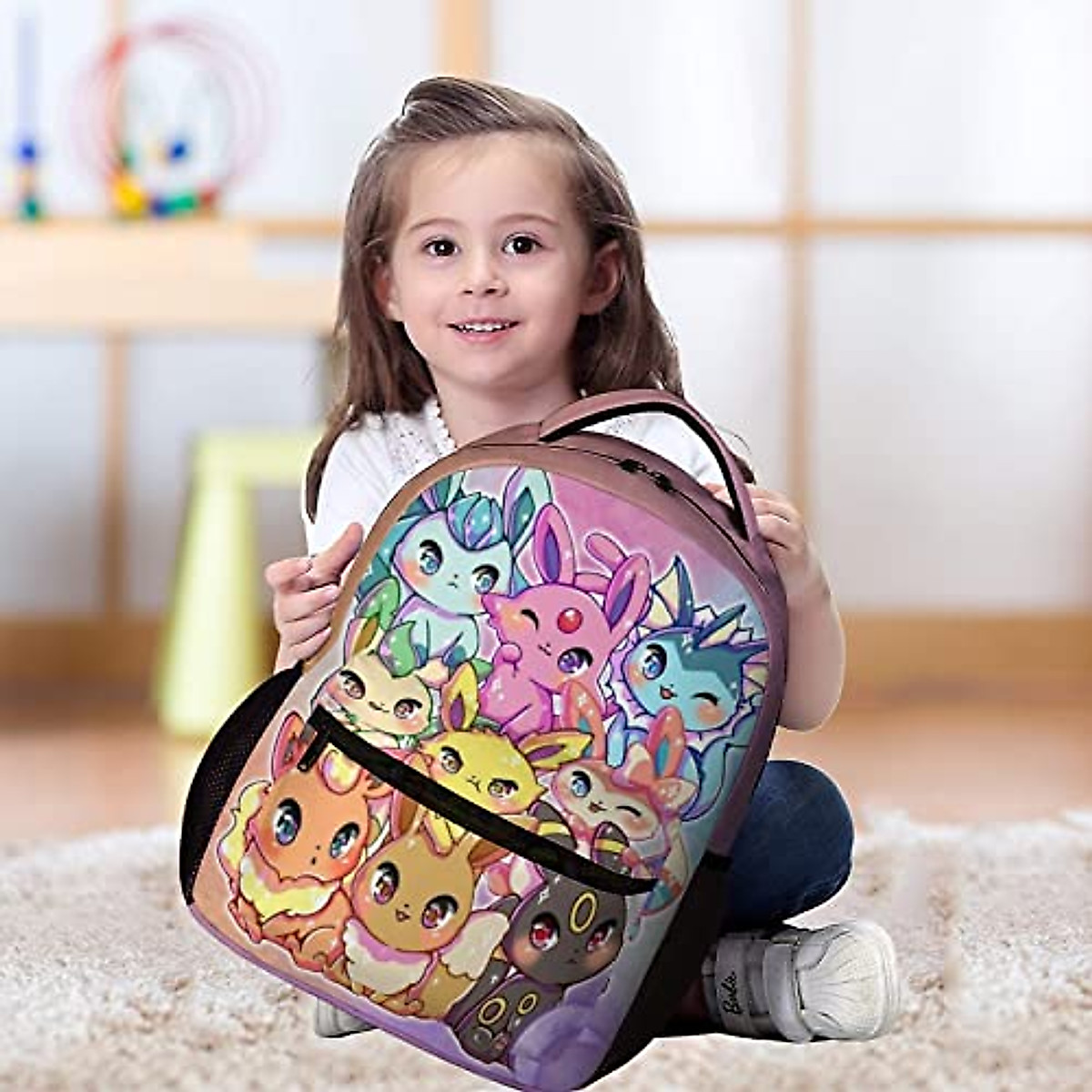 Kuareot Backpack, Teen Cartoon Rucksack travels backpack Anime Simple Large Capacity Backpack