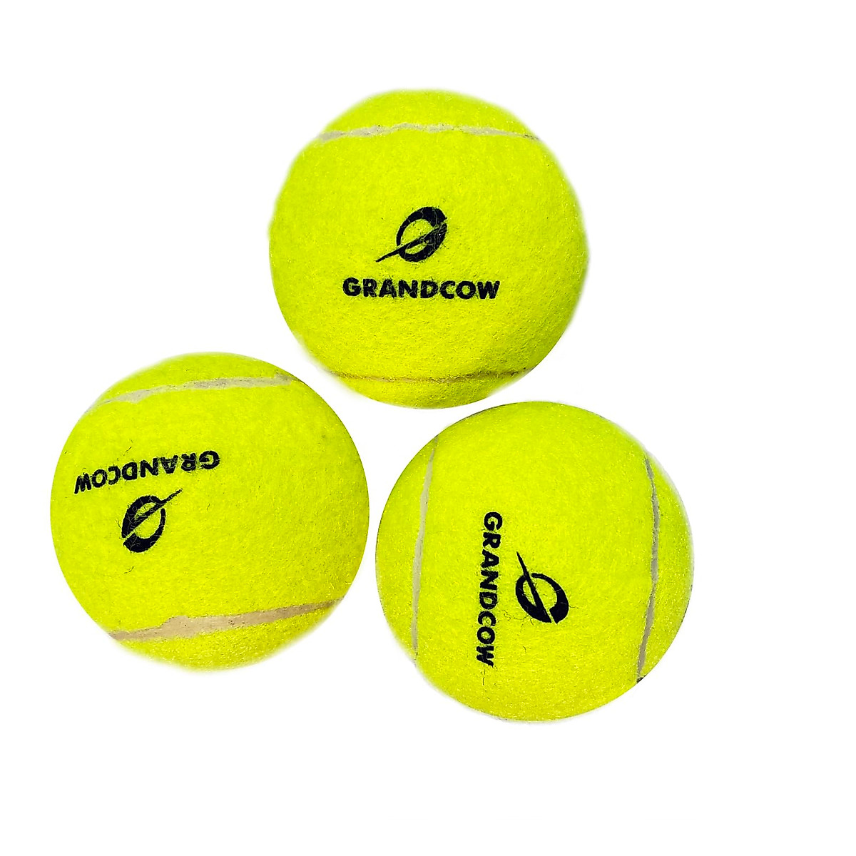 GRANDCOW Padel Ball Beach Tennis POP Paddle Ball Natural Rubber with Great Flex Elasticity (6 Balls)