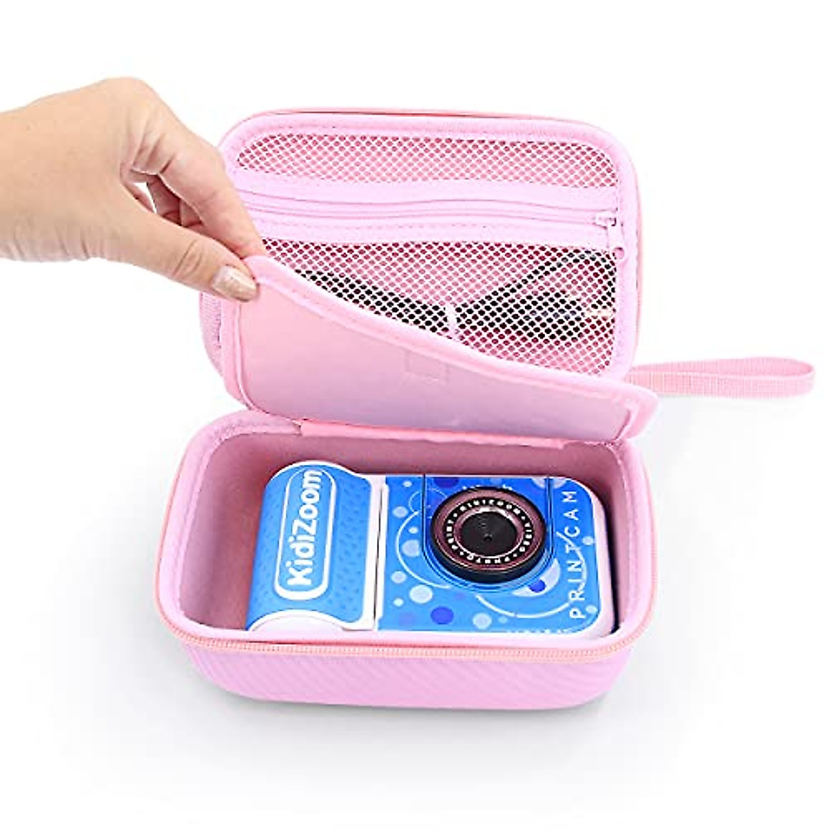 CASEMATIX Print Camera Case Compatible with Kidizoom Print Cam and Paper Refill Accessories - Includes Carry Case Only for Instant Camera
