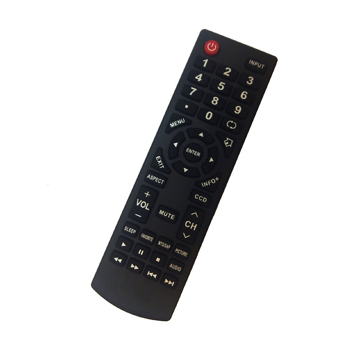 Rlsales Universal Remote Control Fit for Insignia NS-32E320-A13-A NS-L32Q-10A NS-L32X-10A Plasma LCD LED HDTV TV