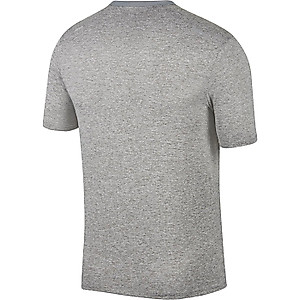 Nike Dri-FIT Rise 365 Men's Short-Sleeve Running Top (Medium, Smoke Grey/Heather)