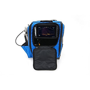Lowrance ActiveTarget Explorer Portable Ice Kit with ActiveTarget Transducer, Bag, 24Ah Battery, Transducer Pole (No Display Included)