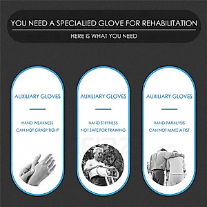 Fingers Support Training Brace, Stroke Rehab Arthritis Gloves, Thumb Wrist Injury Recovery Splint, Finger Separator Hand Orthotics Carpal Tunnel, Joint Pain Relief Corrector - Any Age Women Wen (1)