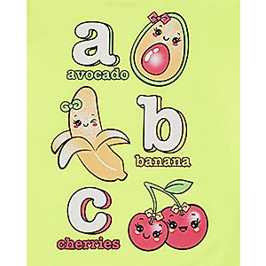 The Children's Place baby girls The Children's Place and Toddler Long Sleeve Graphic T- 3-pack T Shirt, Education, 18-24 Months US