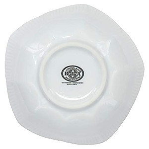 BIA Cordon Bleu Porcelain Lotus Bowls, One Size, White (900138S6SIOC)