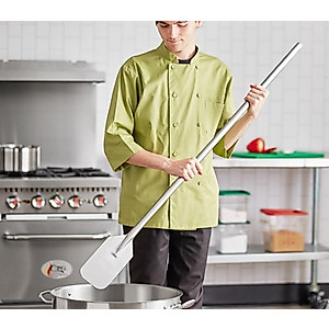 Soro Essentials- 54” Stainless Steel Mixing Stir Paddle- Long Stir Paddle for Large Batch Cooking Stirring Spatula for Brewing Handle for Cooking Cajun Crawfish Boil in Big Stock Pots