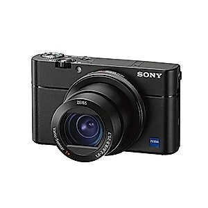 Sony RX100VA 20.1MP Digital Camera: RX100 V Cyber-shot Camera Black (Renewed)