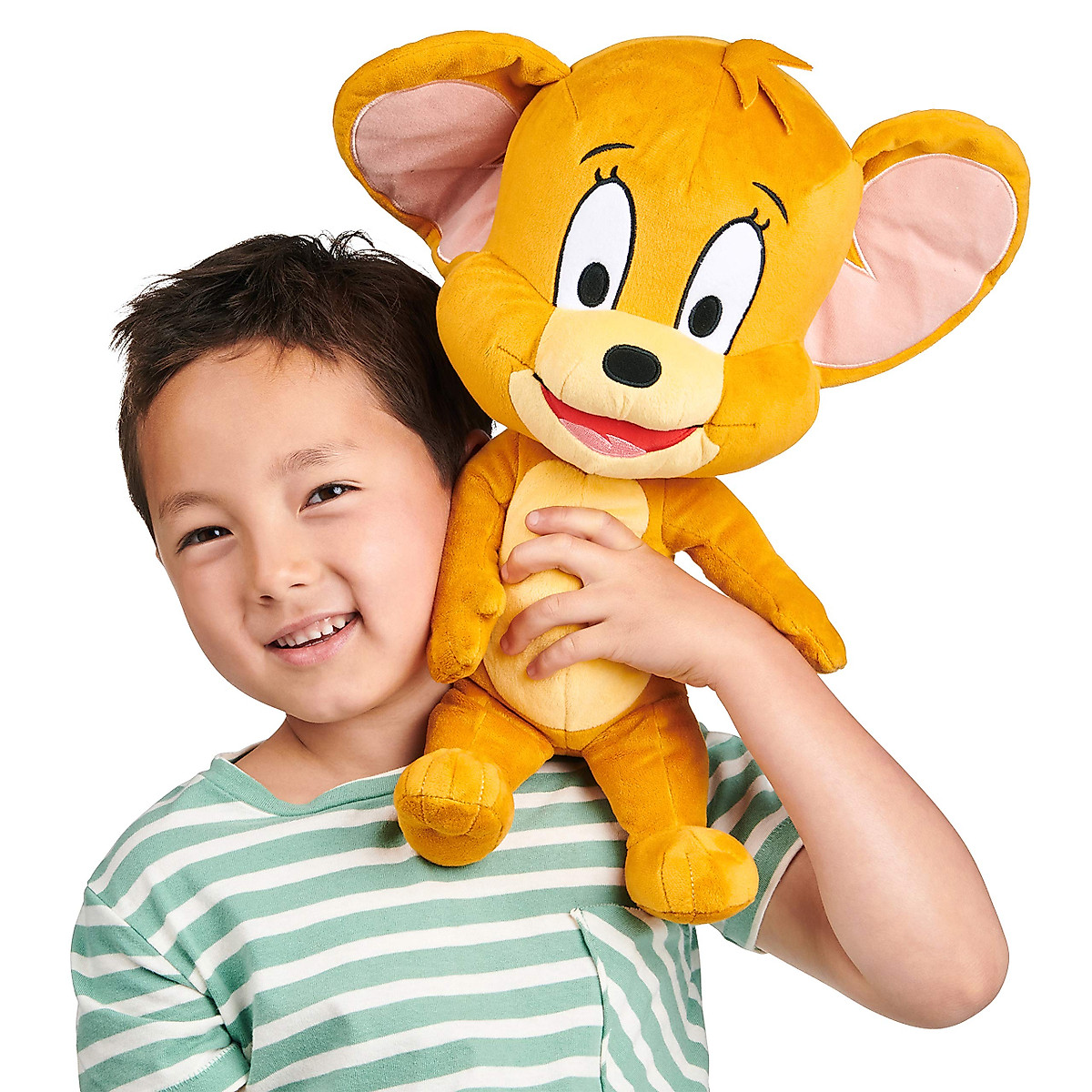 Tom & Jerry 16"" Jumbo Plush: Jerry, Multicolor