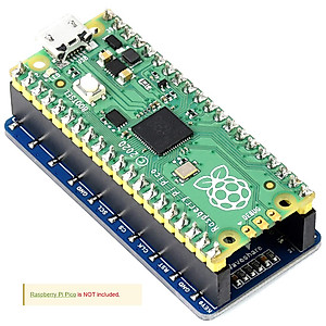 waveshare 1.3inch OLED Display 64×128 Pixels OLED Module for Raspberry Pi Pico Microcontroller Board, Embedded SH1107 Driver,SPI and I2C Interface