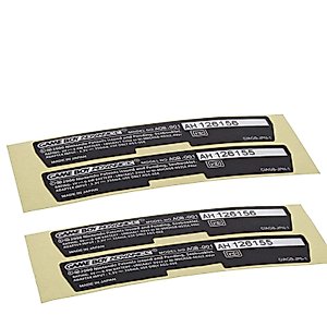 5 pcs Sticker Label Tag Marking Sticker for Game Boy Advance GBA AGB-001 Replacement