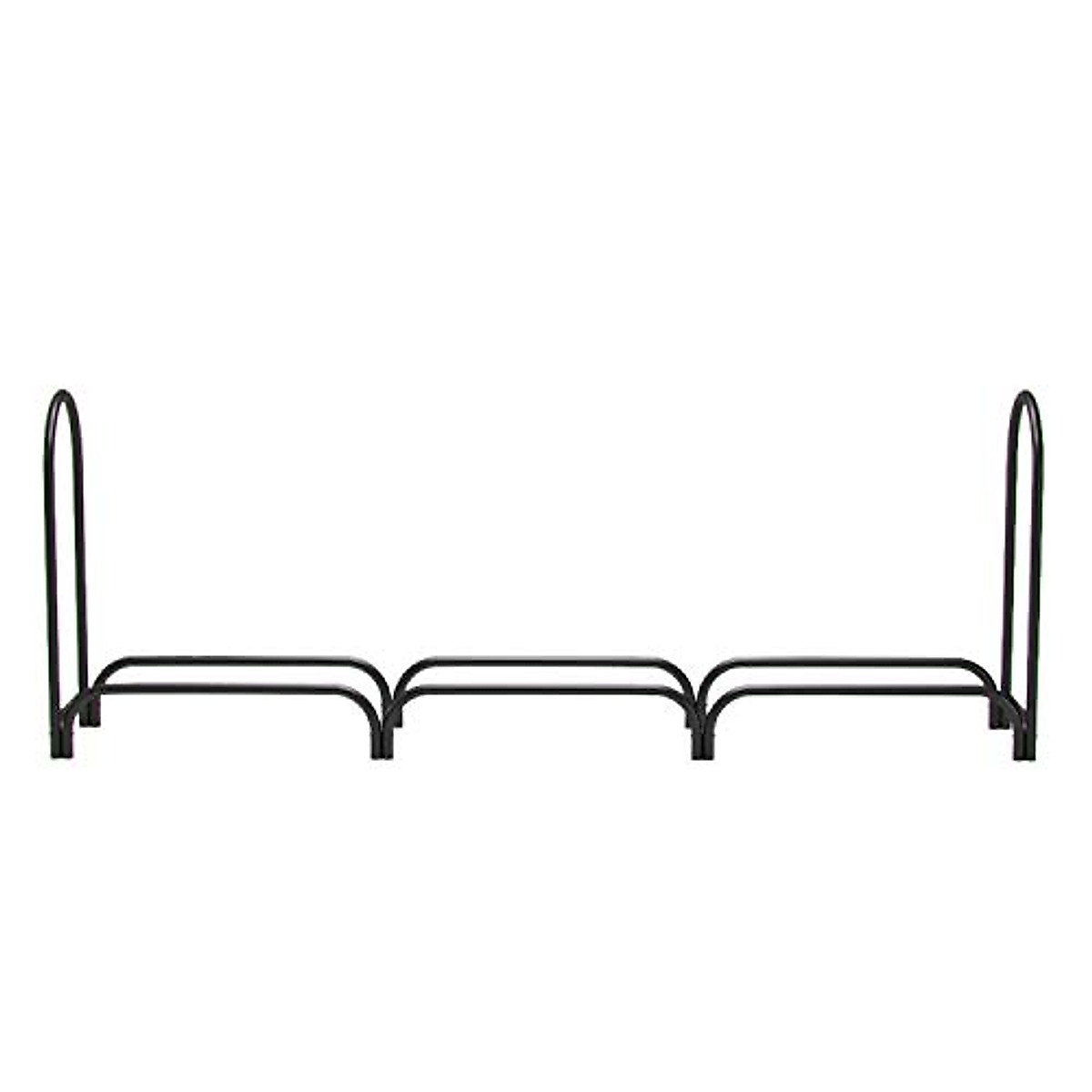 Regal Flame 8 ft Deluxe Heavy Duty Firewood Log Rack for Fireplaces and Fire Pits to Enjoy a Real Fire or Complement Vent-Free, Propane, Gas, Gas Inserts, Ethanol, Electric, Indoor Outdoor Fireplaces