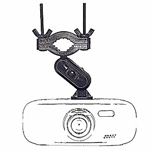 AccessoryBasics Rear View Mirror Mount for Radenso DS1 Extreme Range Radar Detector (Please Note The This Holder Will Need 1" of Clear stem Space to Setup)
