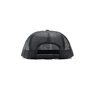 TJ Snapback Mesh Trucker Black