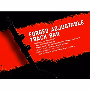 Rough Country Front Forged Adjustable Track Bar for 1984-2001 XJ/ZJ/MJ - 1181